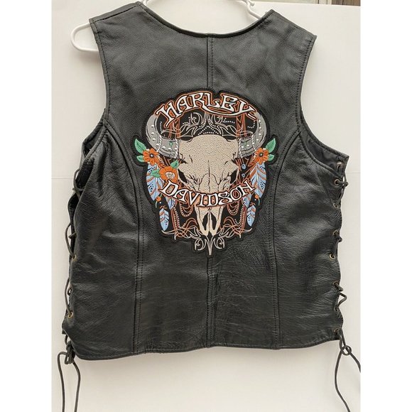Unik | Jackets & Coats | Unik Premium Black Leather Vest With Custom ...